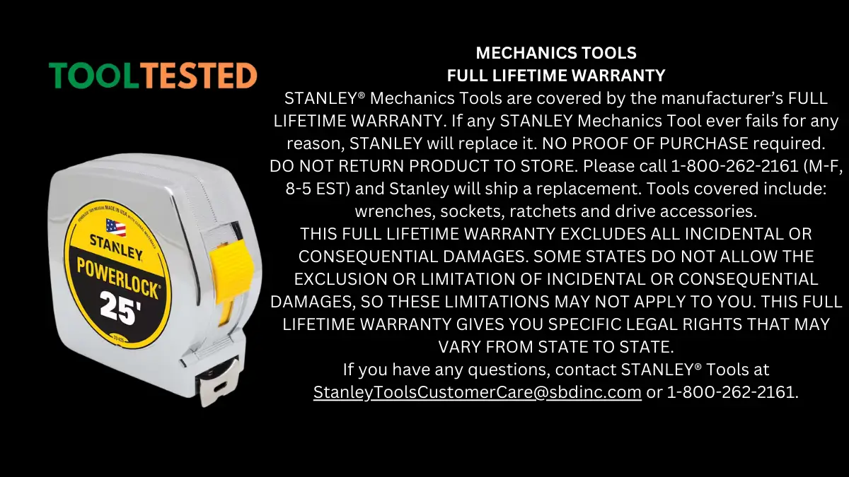 Stanley PowerLock Tape Measure Review